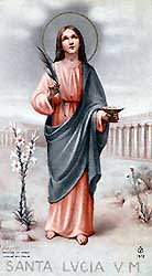 ¿Quién era Santa Lucía? | SANTA LUCIA